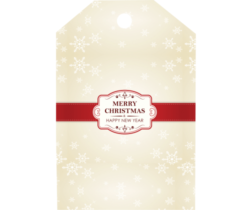 Cadeaulabels drukken | Flyersonline | Met boorgat voor koortje